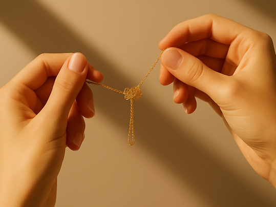Knoten Kette Lsen